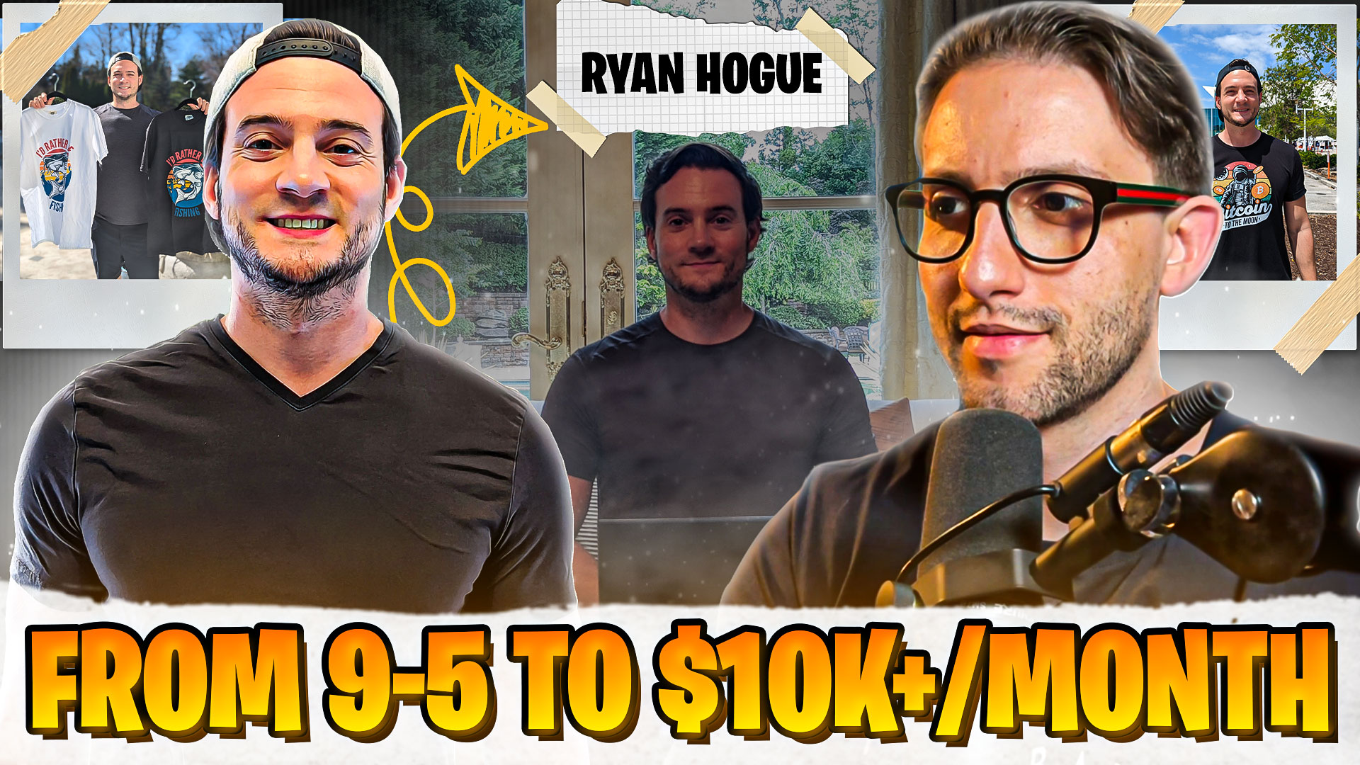 How Ryan Hogue Quit His 9-5 Job To Make $10k+/Month As A Full Time Print on Demand Entrepreneur ...